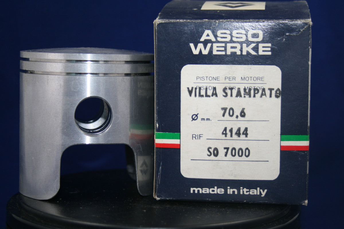 Pistone Villa 250 - STAMPATO ASSO! – King of Piston